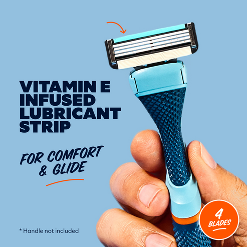 Club Series 4 Blade Razor Refills | Dollar Shave Club