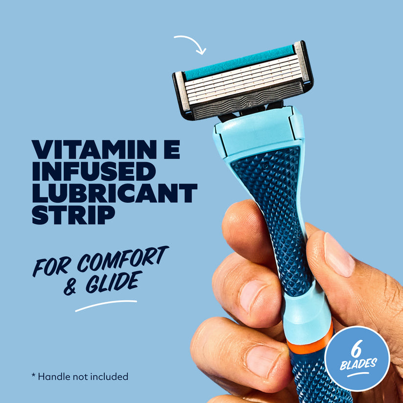 Club Series 6 Blade Razor Refills | Dollar Shave Club