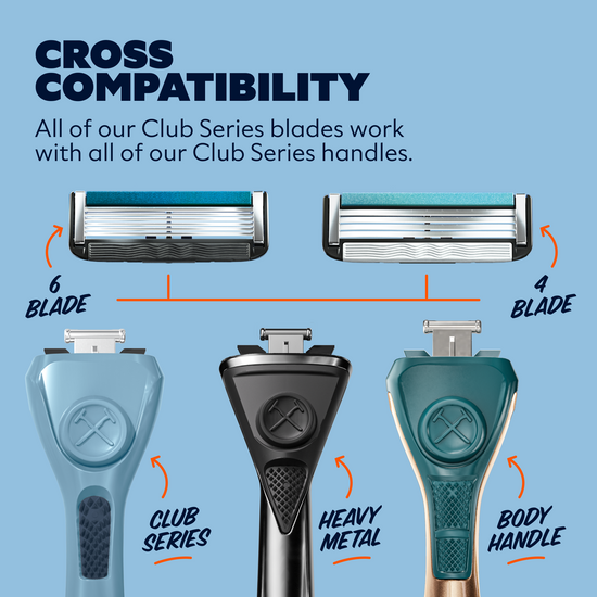 Club Series Body Shaver Handle | Dollar Shave Club