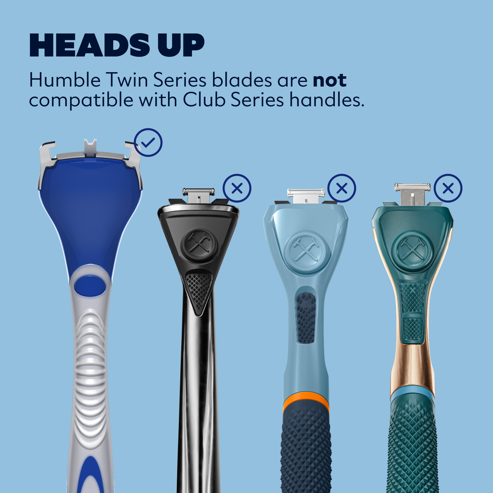 The Humble Twin Handle – Dollar Shave Club