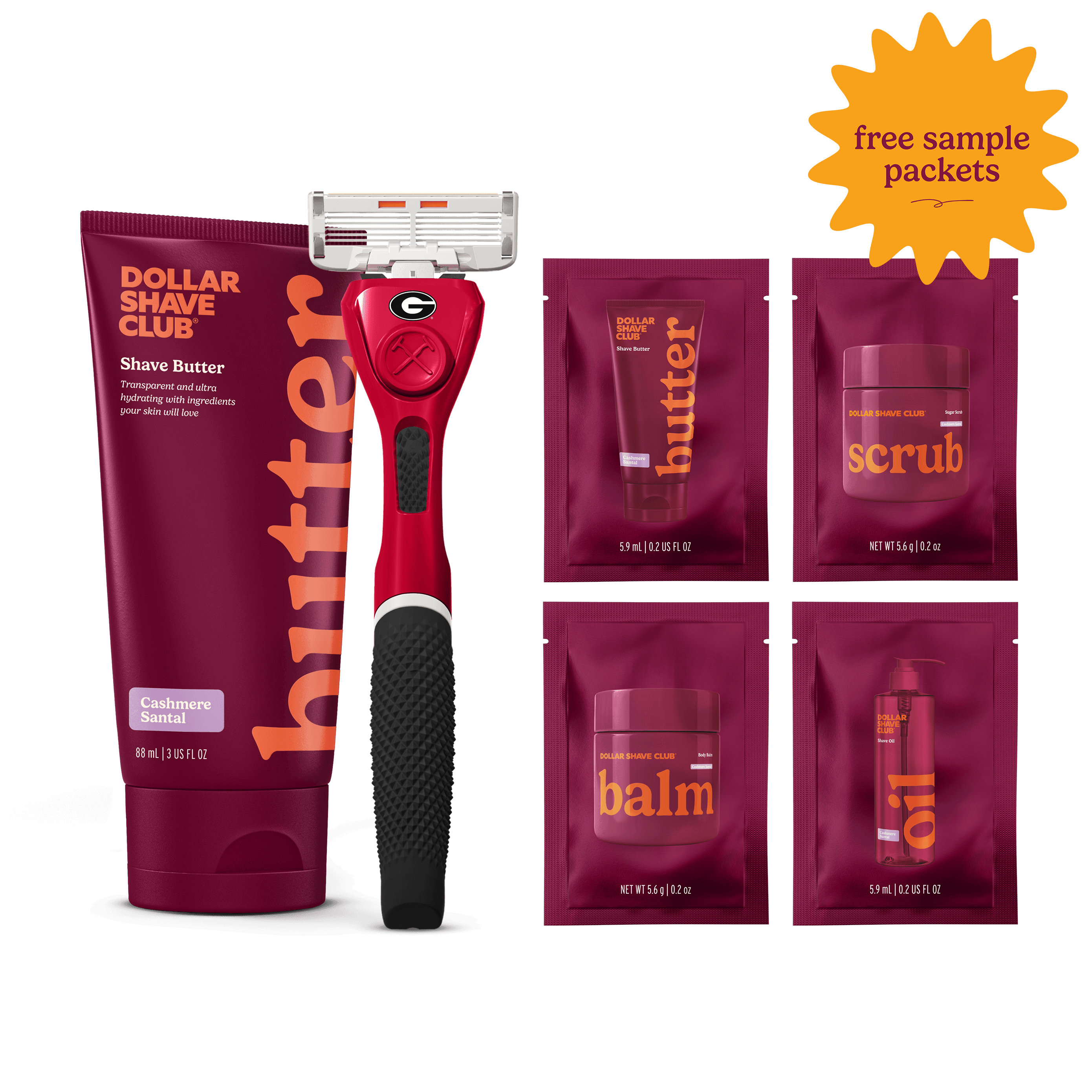 Women's Starter Set - University of Georgia – Dollar Shave Club